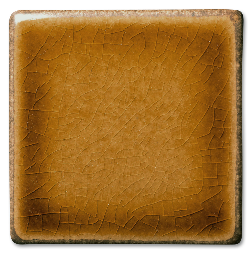 Motawi Tileworks | 8055 Glaze Range Sample, Chestnut, Glossy