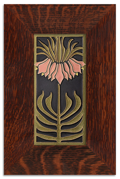 4x8 Persian Lily - Pink | Motawi Tileworks