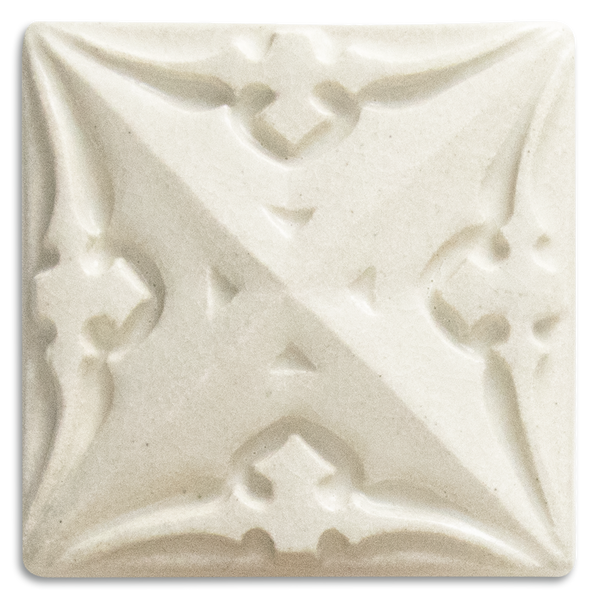 Motawi Tileworks | 5000 Glaze Range Sample, Bone, Matte