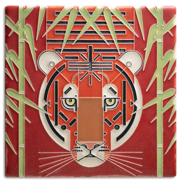 8x8 Tiger | Motawi Tileworks