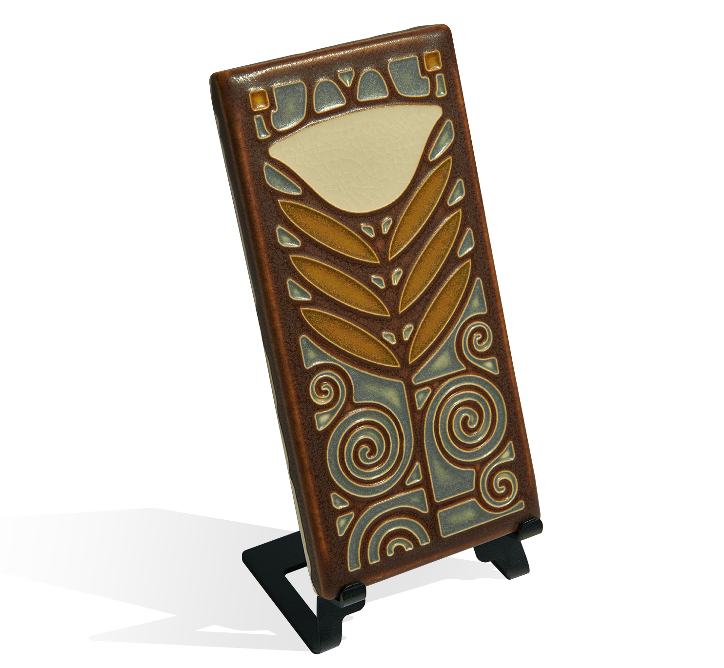 4x8 Dard Hunter Poppy | Motawi Tileworks