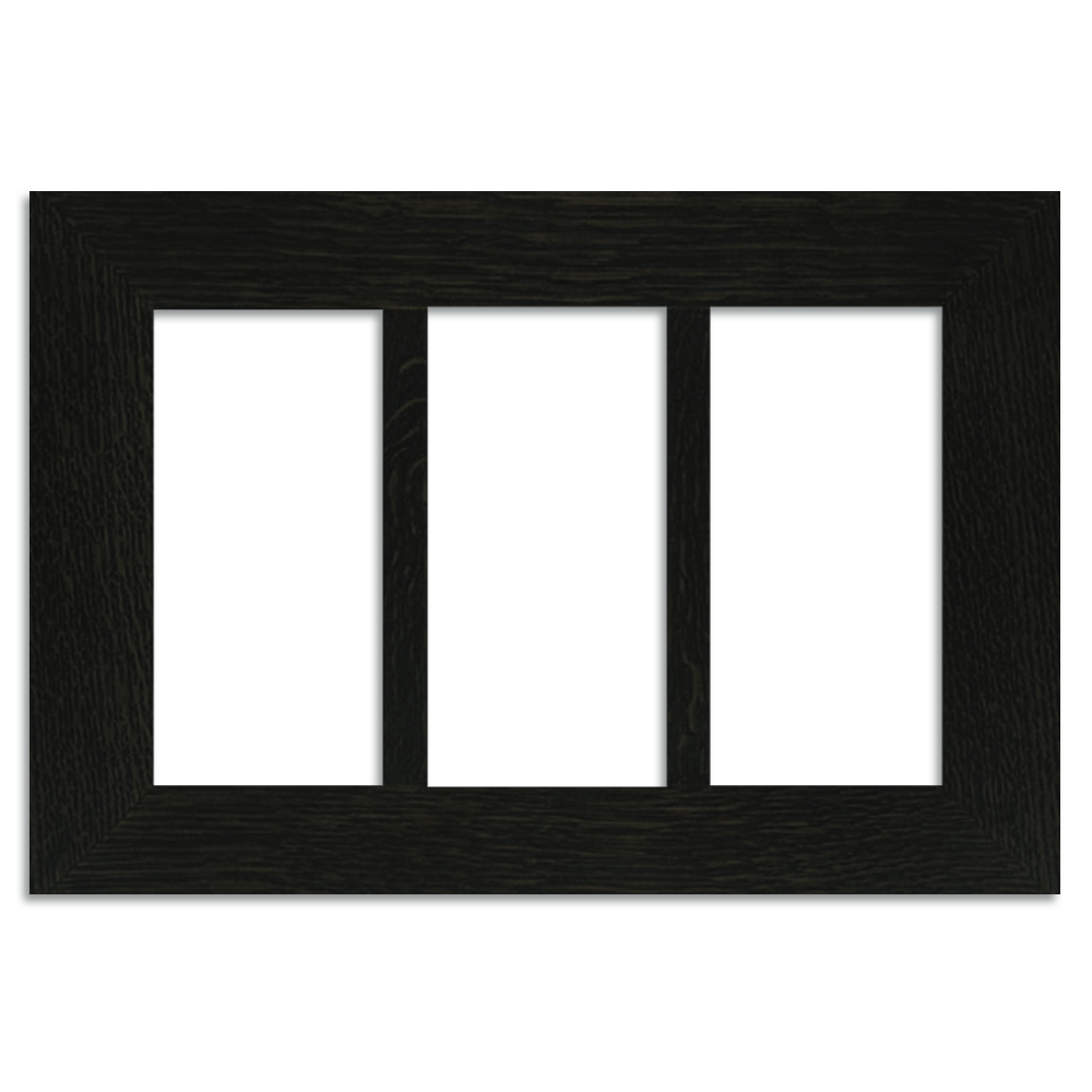 4x8 Triple Frame - Ebony | Motawi Tileworks