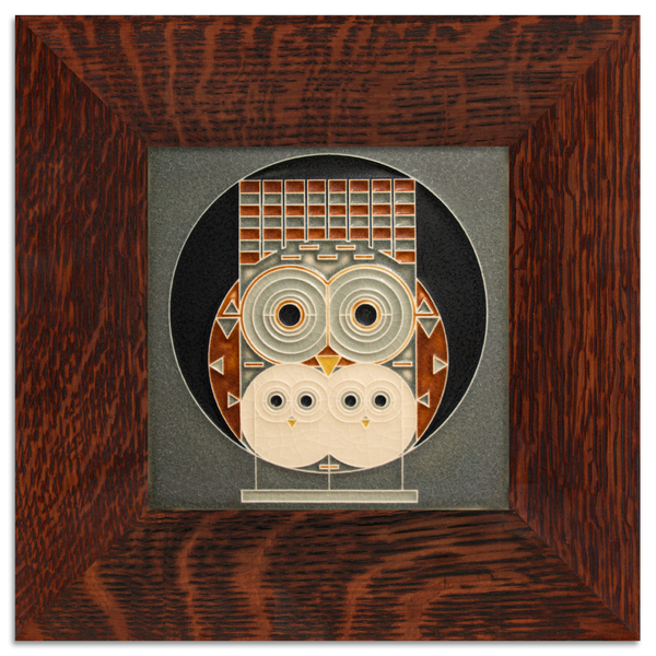 6x6 Family Owlbum – Motawi Tileworks